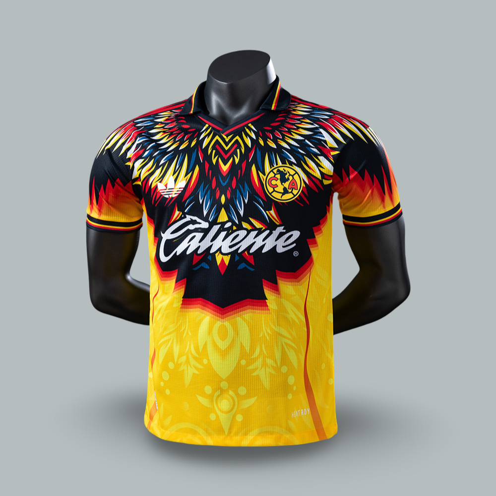 Club America 25/26 "Aztec Flame" Player Version Premium Kit – FootballRegal