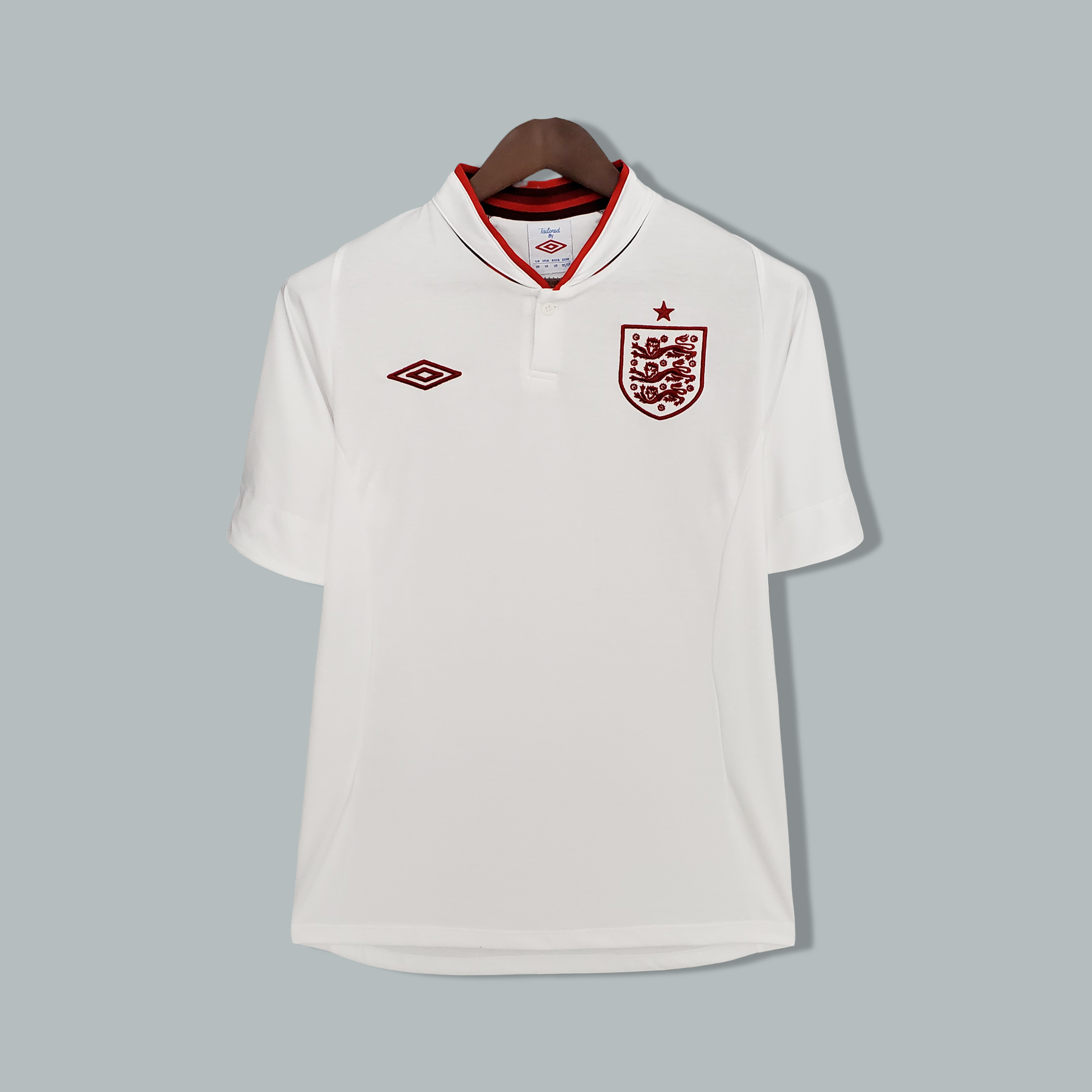 2012 England Home Retro Kit – FootballRegal