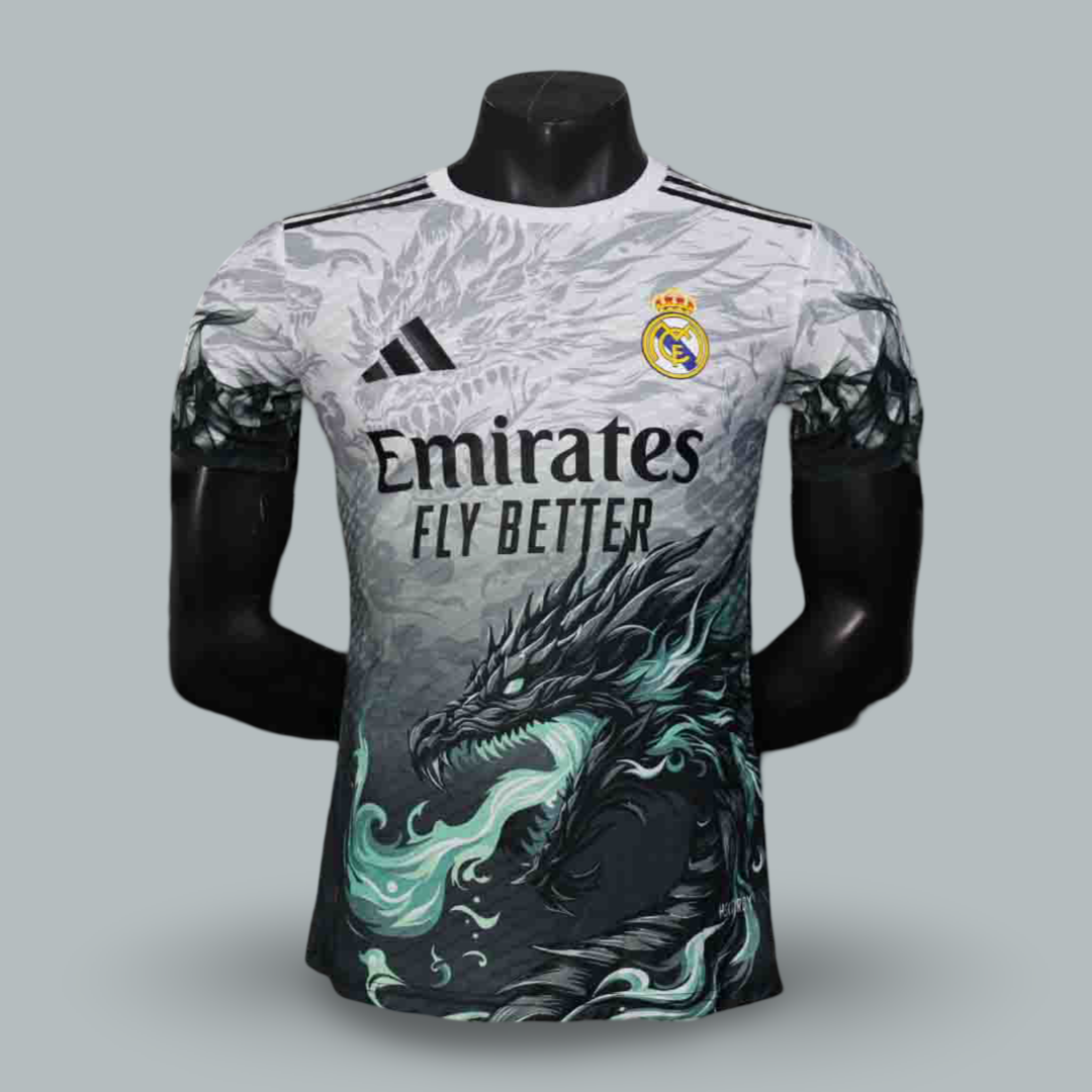 Real Madrid 25/26 "Emerald Flame" Player Version Premium Kit ...