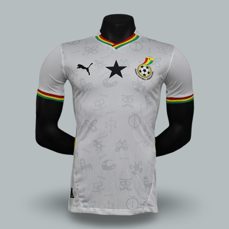 Ghana 24/25 Home Player Version Premium Kit – FootballRegal